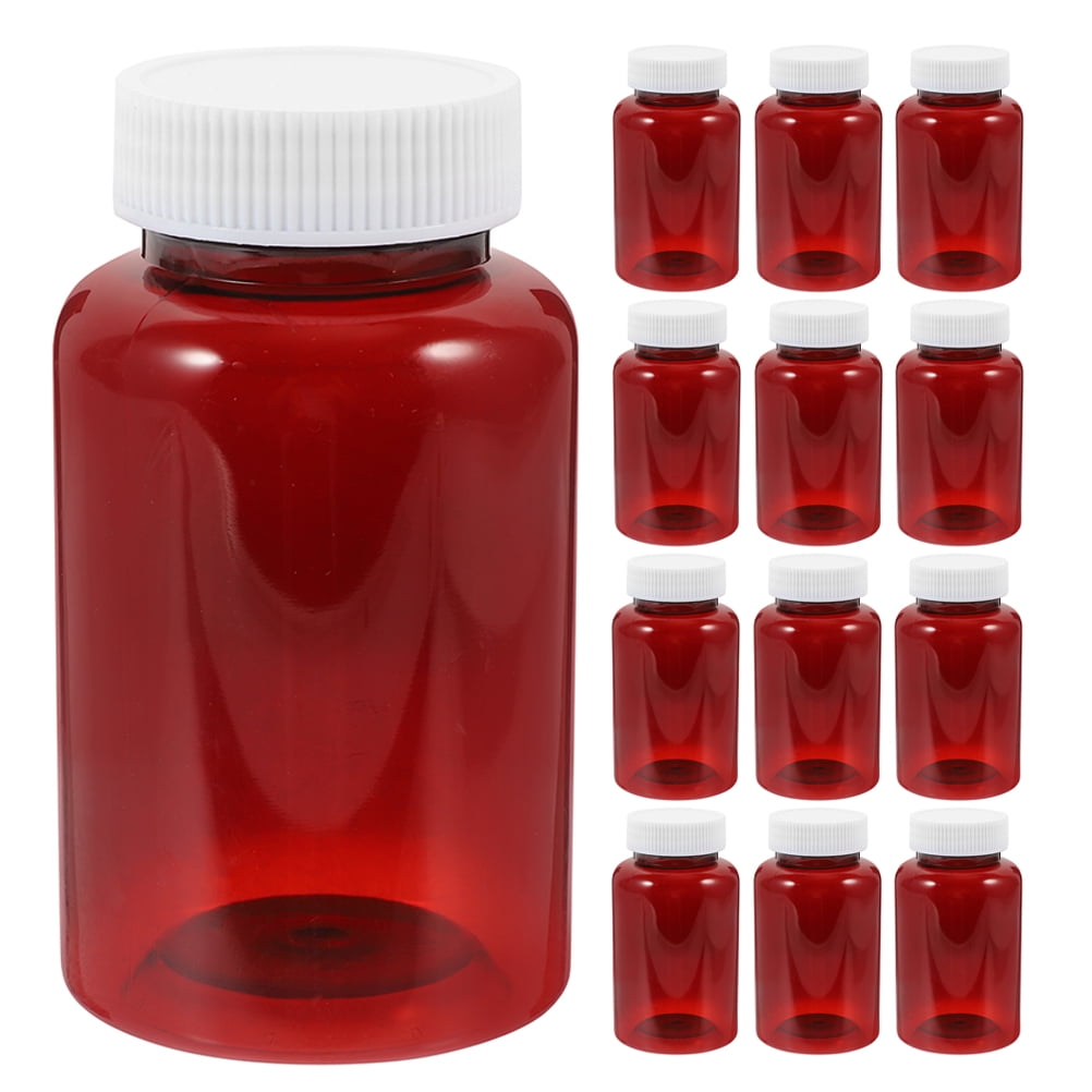 Mixtlocalior 16pcs Pill Bottle 100ml Empty Medicine Storage Container ...