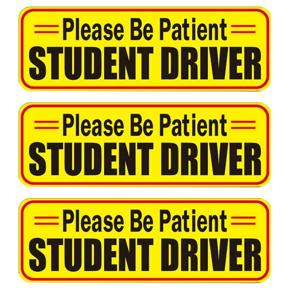 Student Driver Magnets