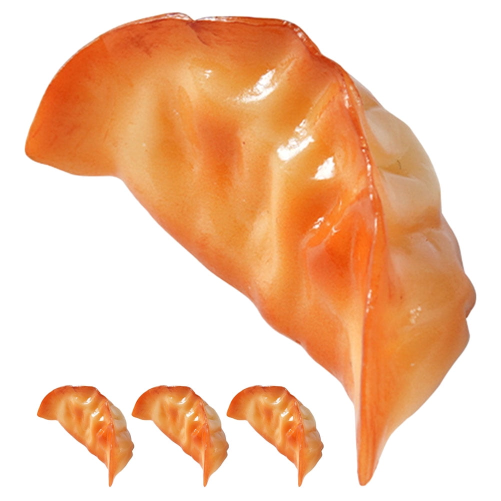 Mixtlocalior 4pcs Artificial Dumpling Model Photography Prop Restaurant ...