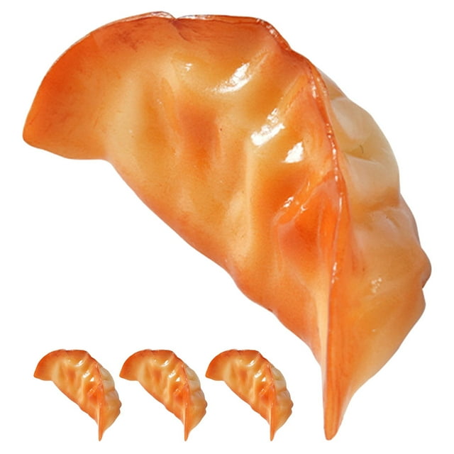 Mixtlocalior 4pcs Artificial Dumpling Model Photography Prop Restaurant ...