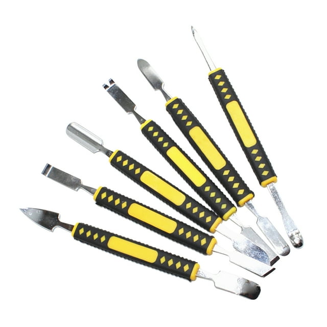 Mixtlocalior 6pcs Steel Prying Bar Professional Repair Tools for Mobile ...