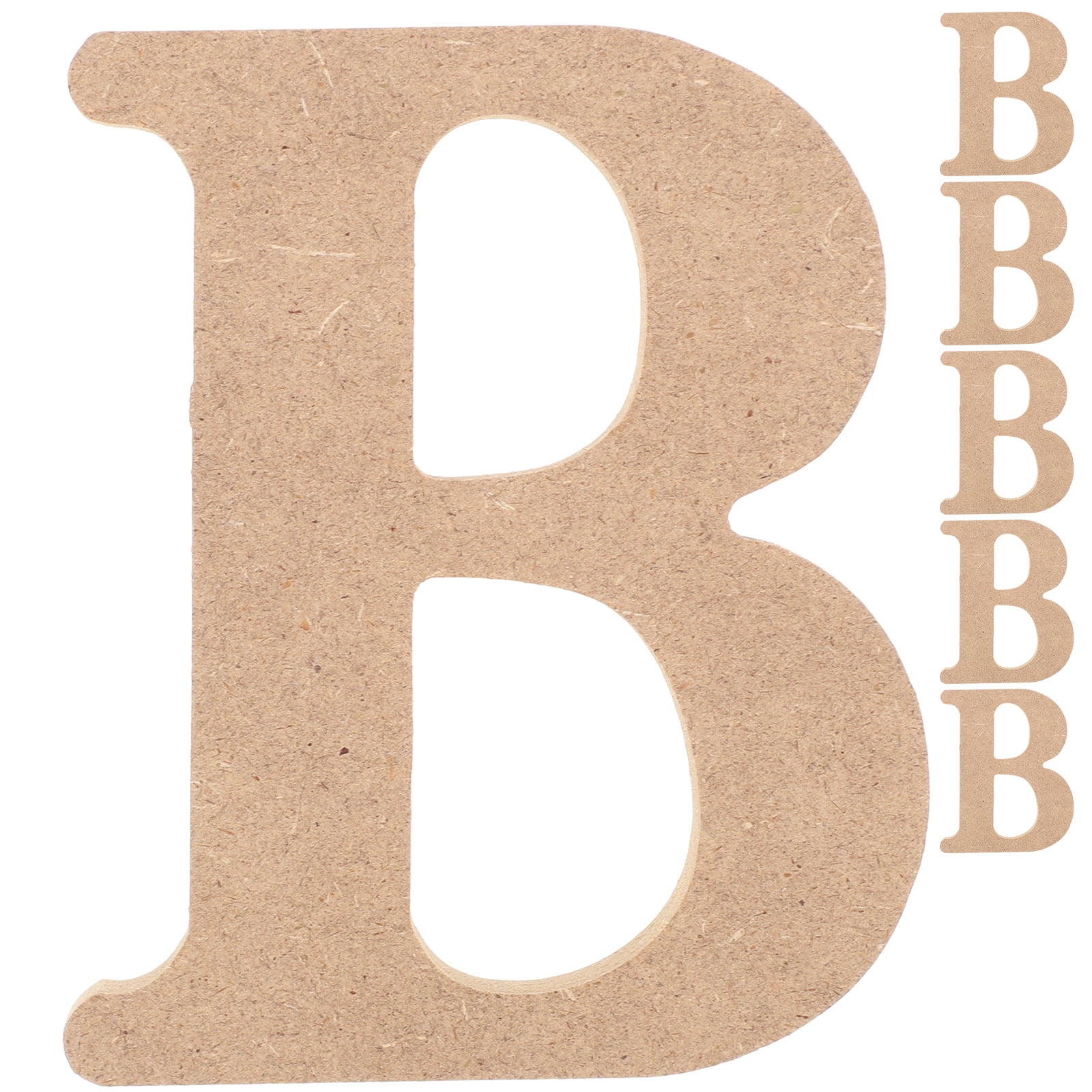 Mixtlocalior 6pcs Unfinished Wooden Letter Wooden Letter Decoration ...