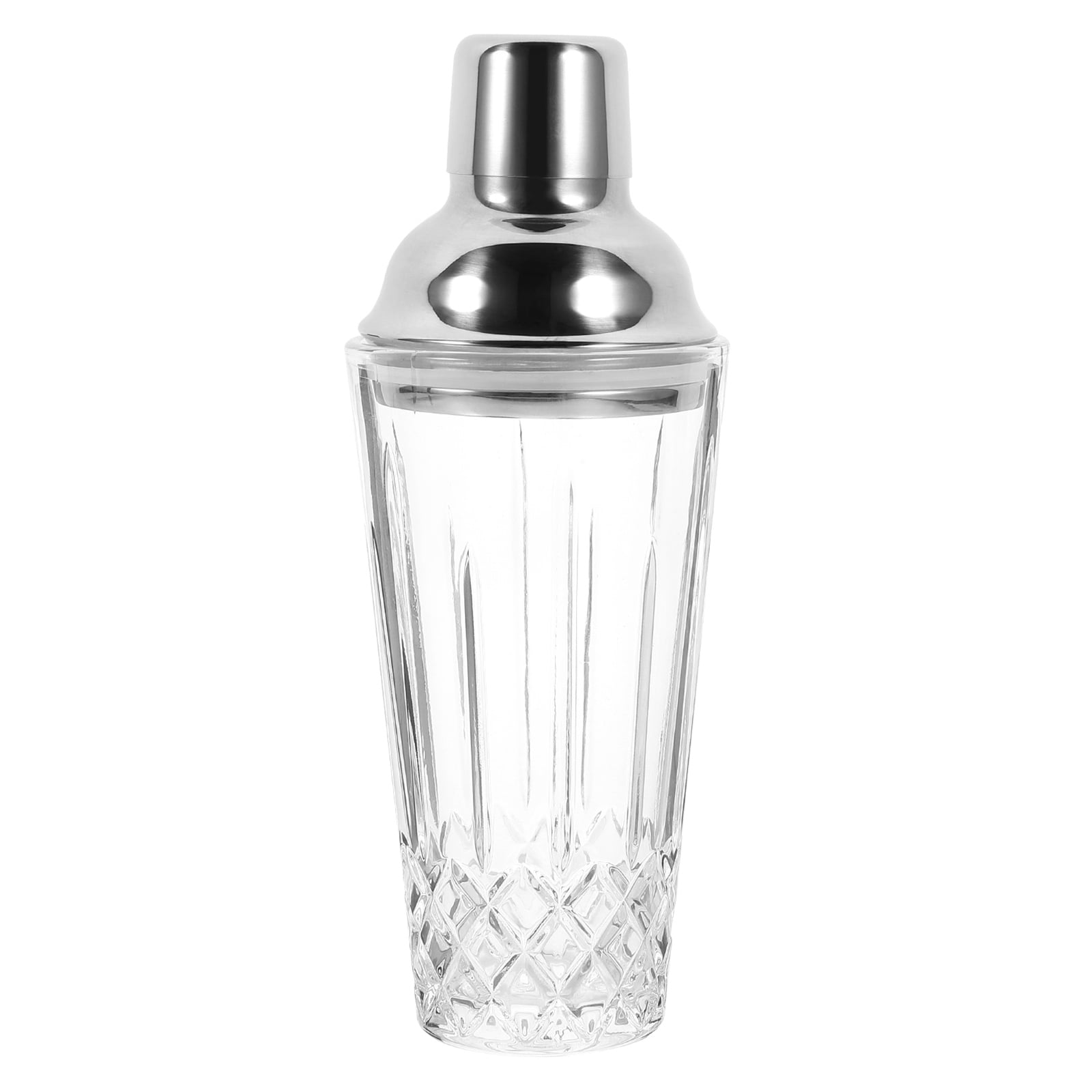 Mixtlocalior Glass Cocktail Shaker Glass Shaker with Lid Cocktails ...