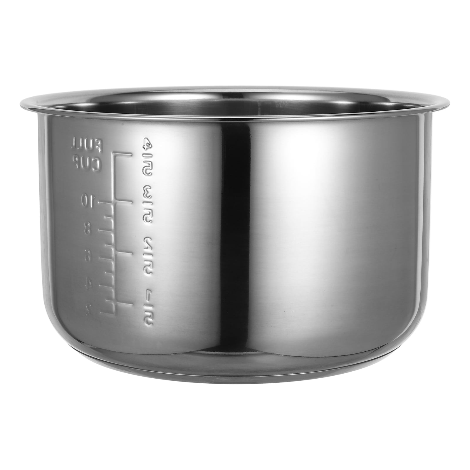 LIFKOME Rice Cooker Liner Replacement Stainless Steel Inner Cooking Pot ...