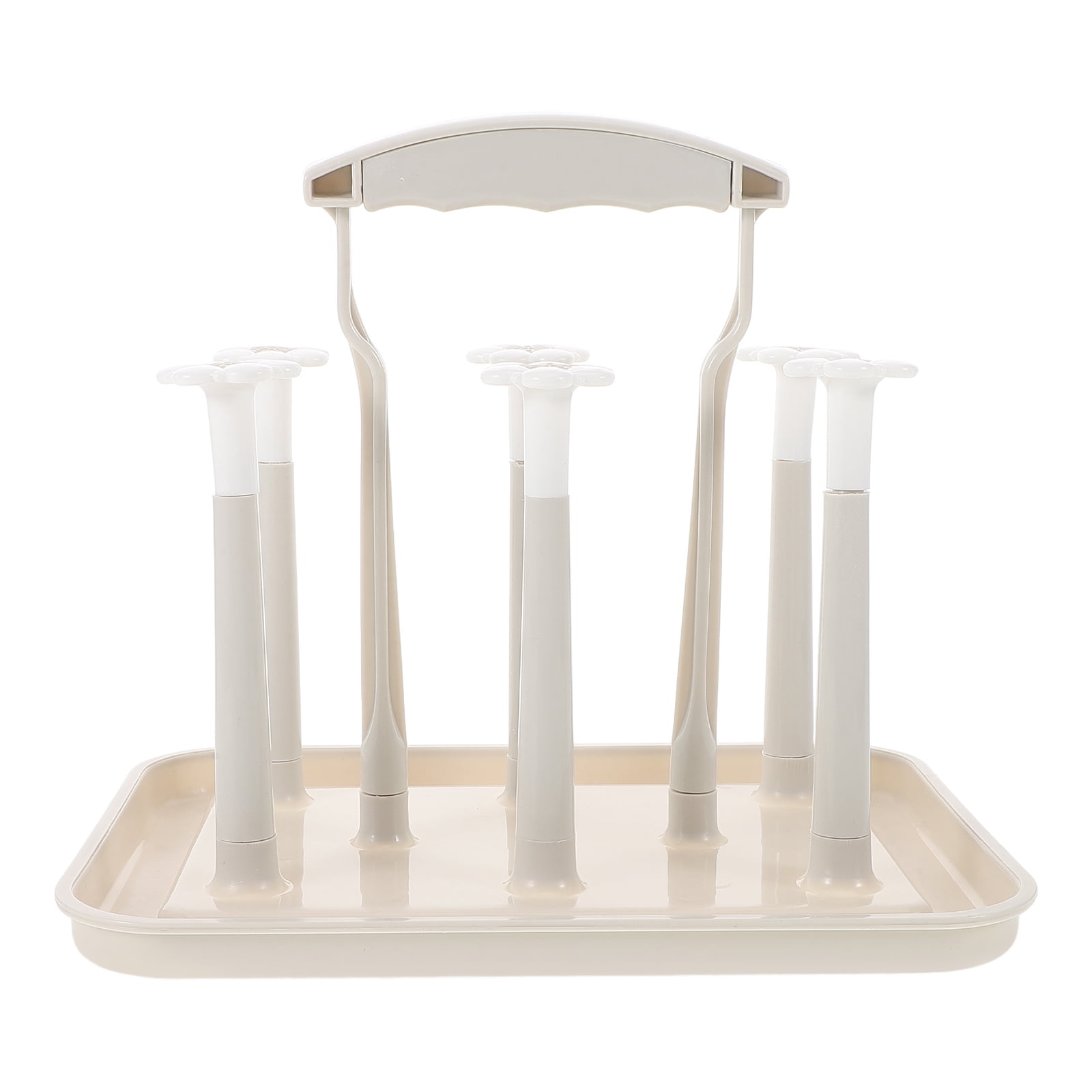 Mixtlocalior Space Saving Baby Bottle Drying Rack Holder for Countertop for Bottles Cups Baby ...