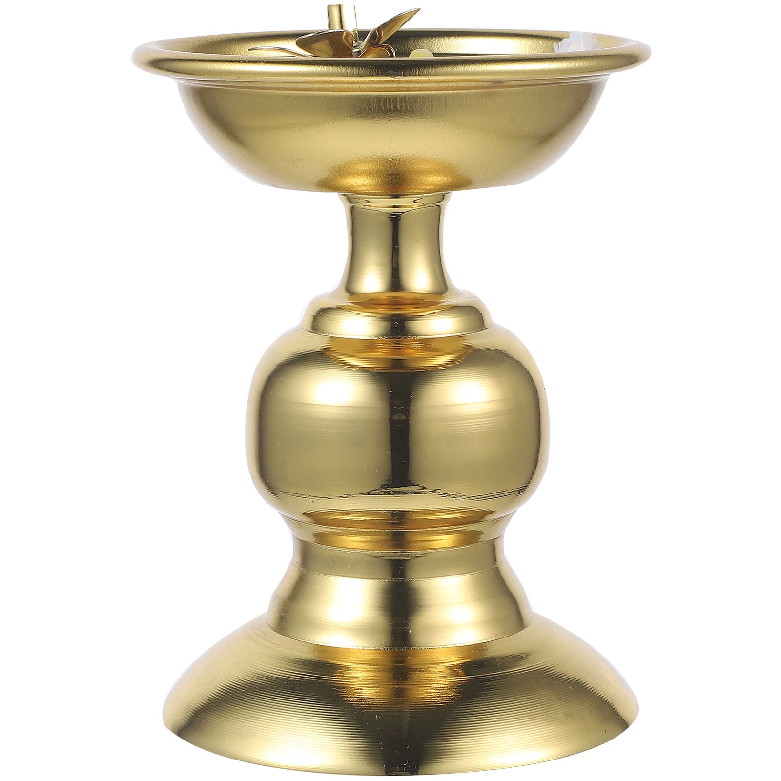 Mixtlocalior Temple Oil Lamp Alloy Oil Lamp Vintage Lamp Hall Butter ...