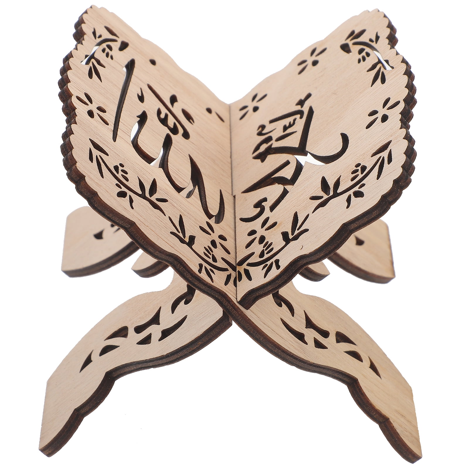 Mixtlocalior Wooden Bible Book Stand Desktop Reading Book Holder Quran ...