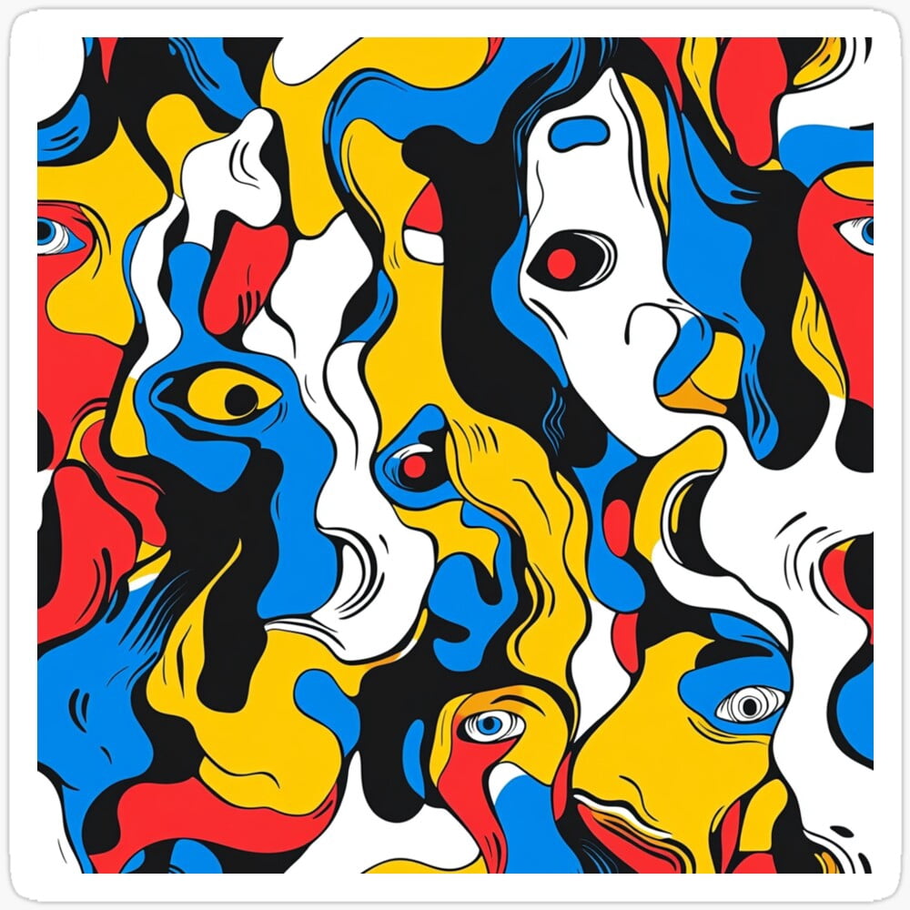 Mixture Of Souls And Colors Sticker Kir-5342 - Walmart.com