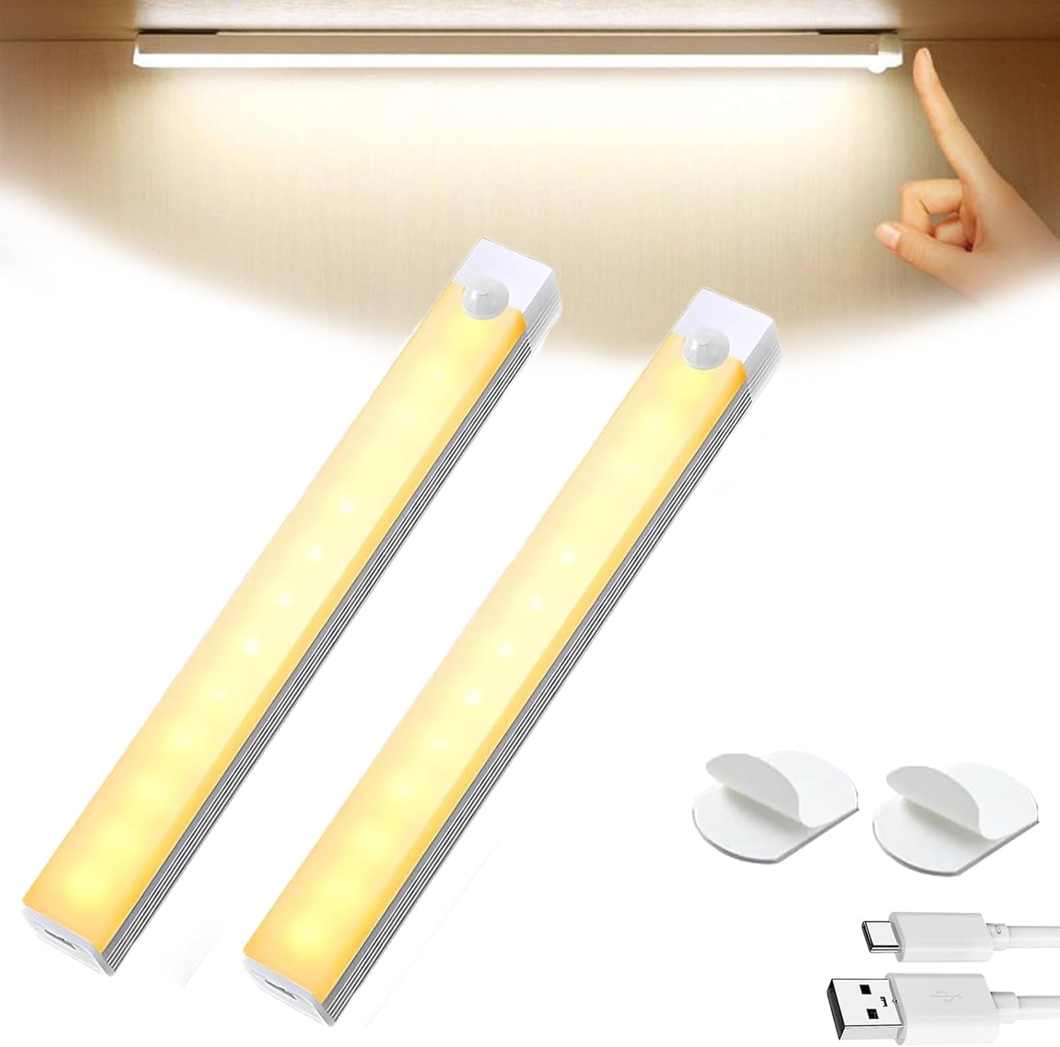 Mixturean Led Lights, Mixturean Smart Sensor Magnetic Rechargeable Led ...