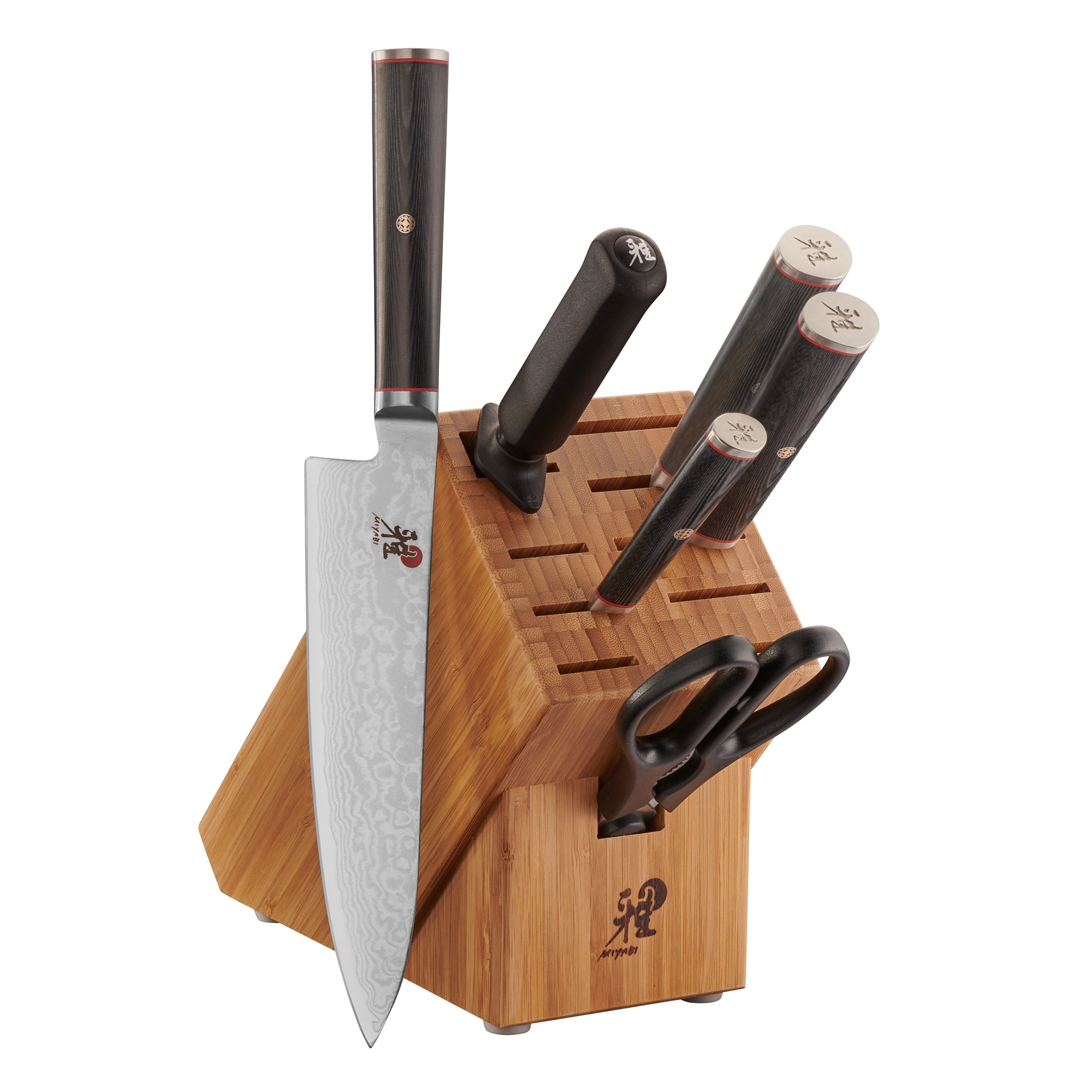 Miyabi Kaizen 7 Piece Knife Block Set - Walmart.com