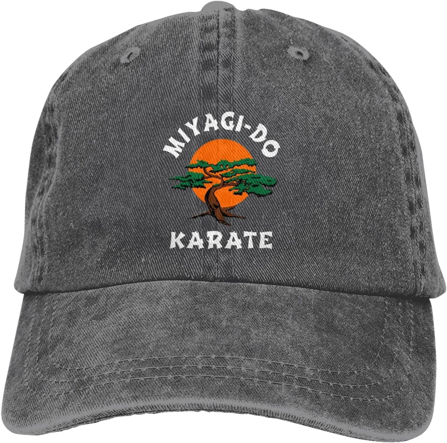 Miyagi-Do-Karate Cowboy Hat Casquette Denim Cap Black Hat for Men Women ...