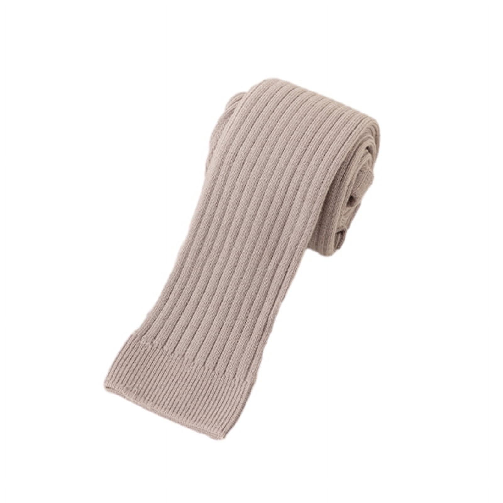 Miyanuby Toddler Girls Cotton Cable Knit Leggings Classic Solid ...
