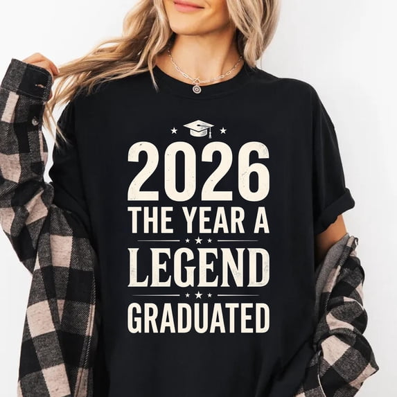MiyazakiLy 2026 The Year A Legend Graduated T-Shirt, Class of 2026 ...