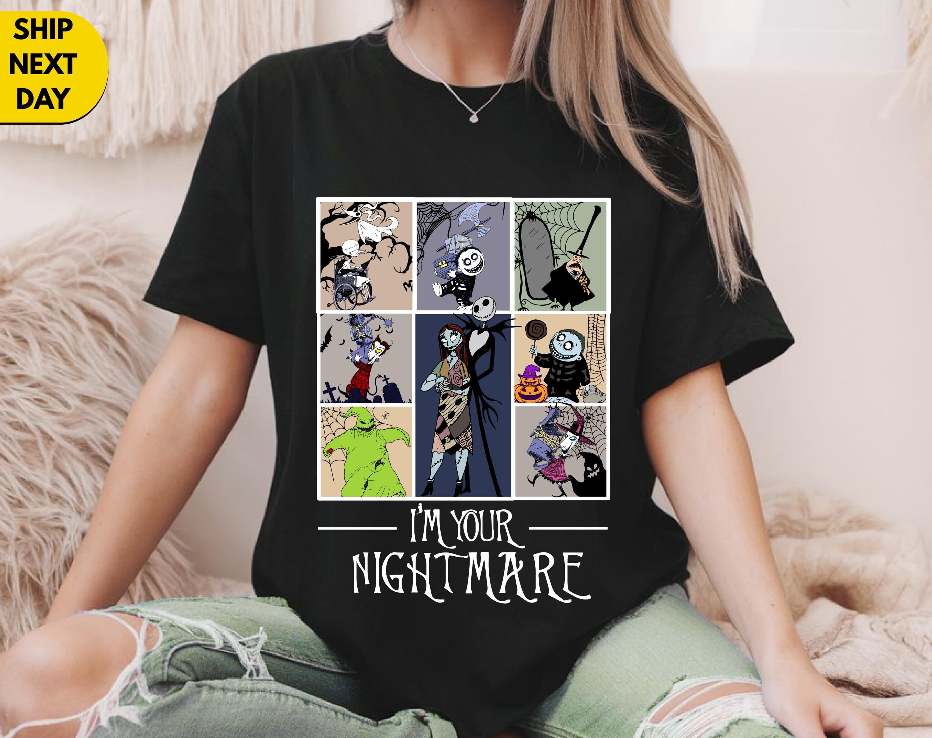 MiyazakiLy Nightmare Before Halloween Shirt,Jack Skellington Gothic ,I ...