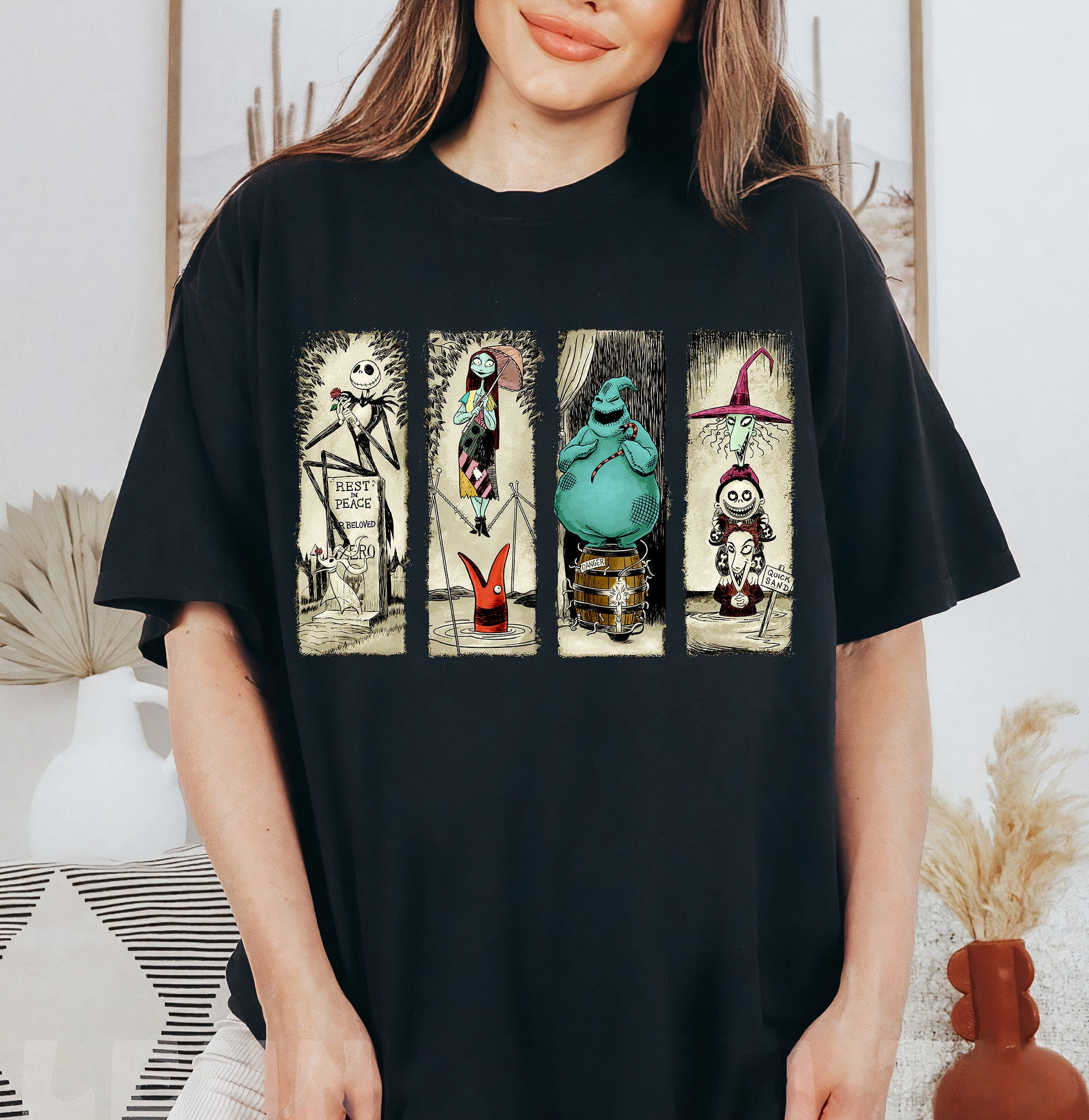 MiyazakiLy Vintage The Haunted Mansion Nightmare Before Christmas ...