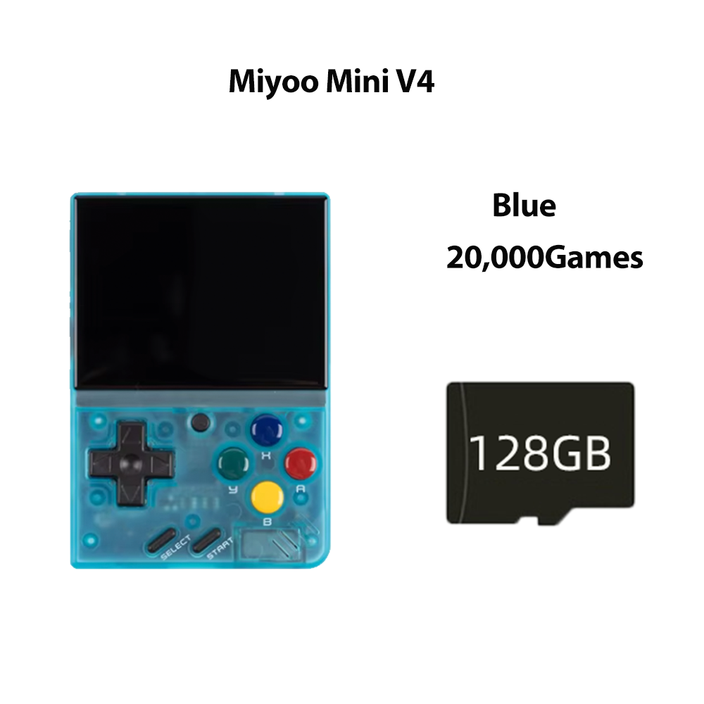 Miyoo Mini V4 Portable Retro Handheld Game Console 2.8Inch IPS Screen Simulators Linux Retro ...