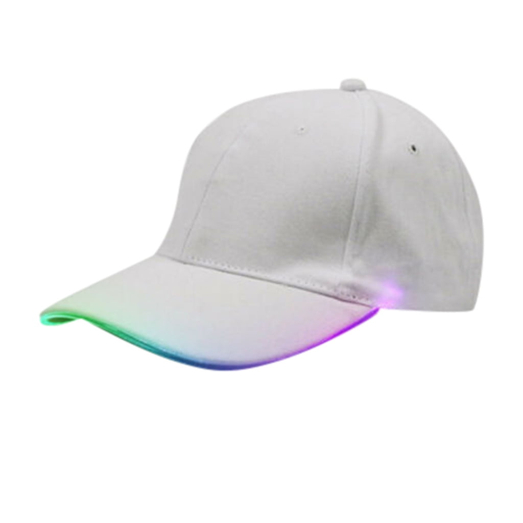 Miyuadkai Baseball Caps Party Hat -Hop Baseball Club Cap Lighted up LED ...