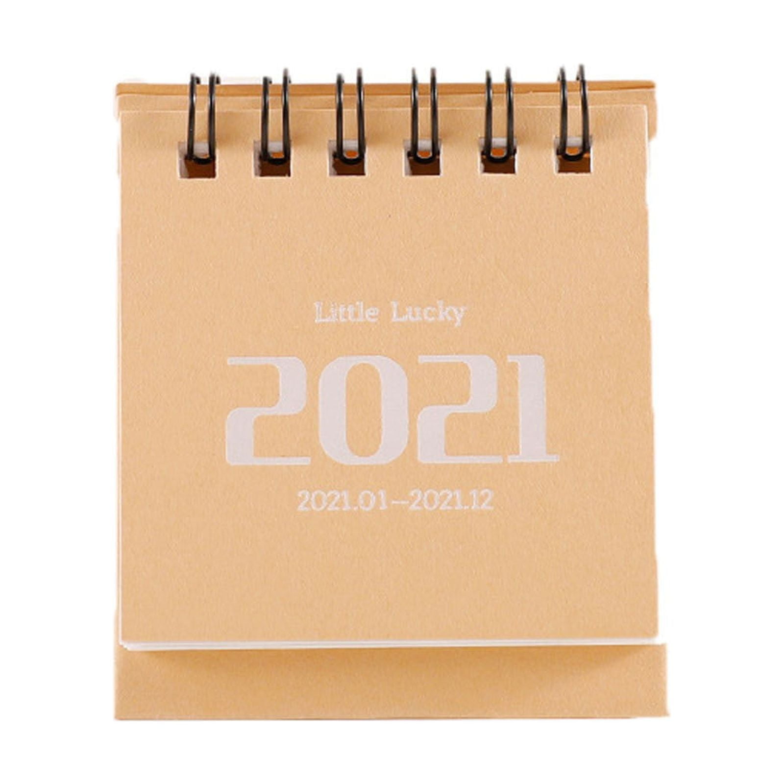 Miyuadkai Calendar Table Daily Desk Calendar Up Flip Planner Calendar ...