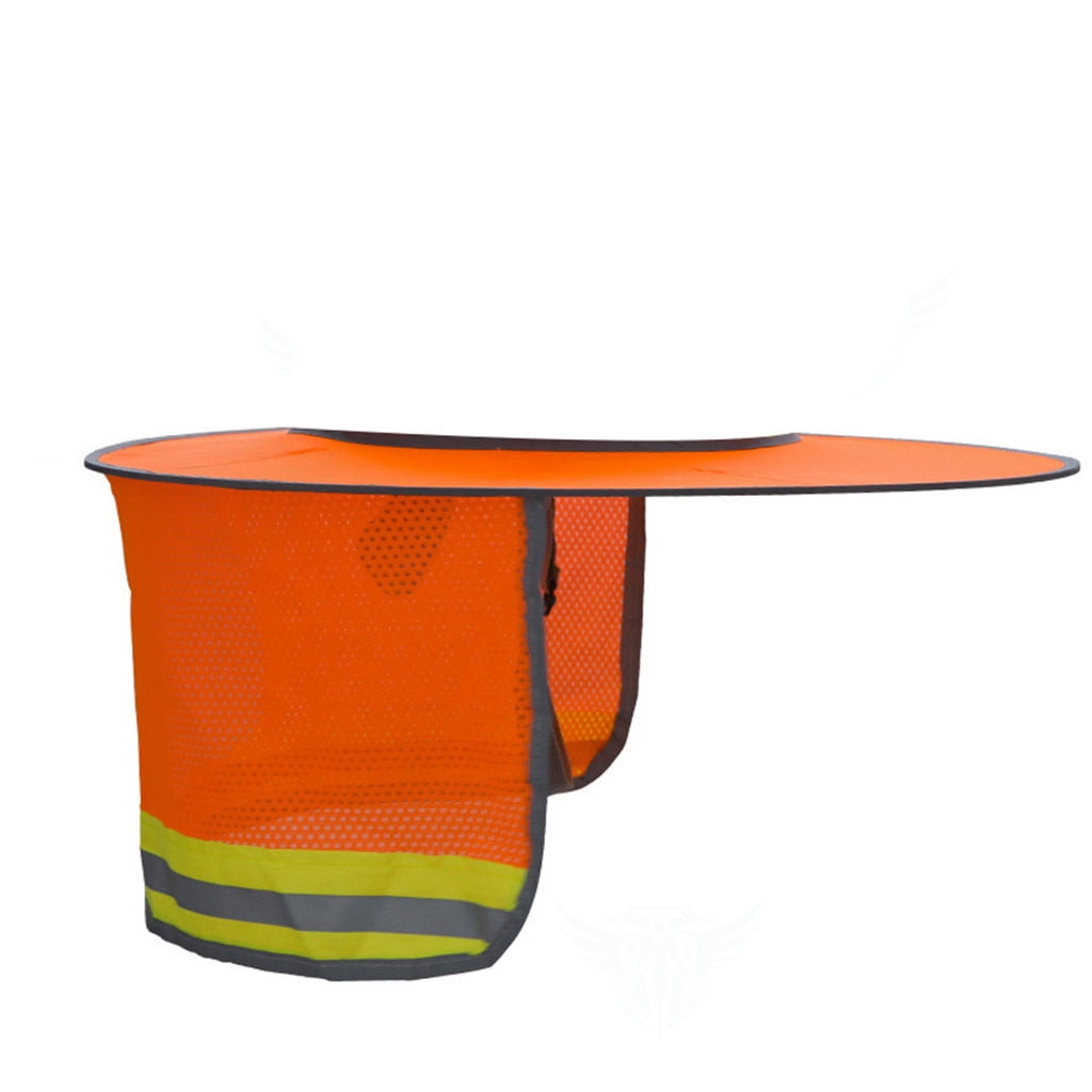 Miyuadkai Faucets Safety Hard Hat Yellow Neck Shield Sun Shade ...