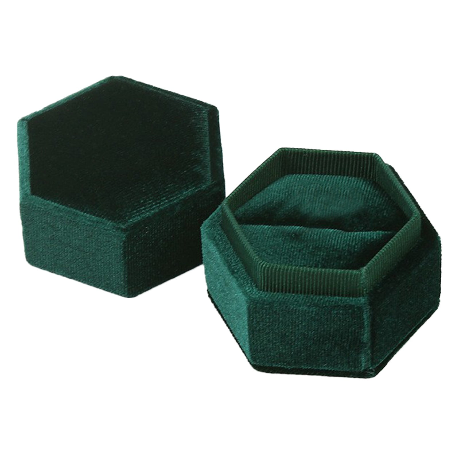 Miyuadkai Jewelry Clearance Gorgeous Antique Jewelry Ring Box Velvet ...