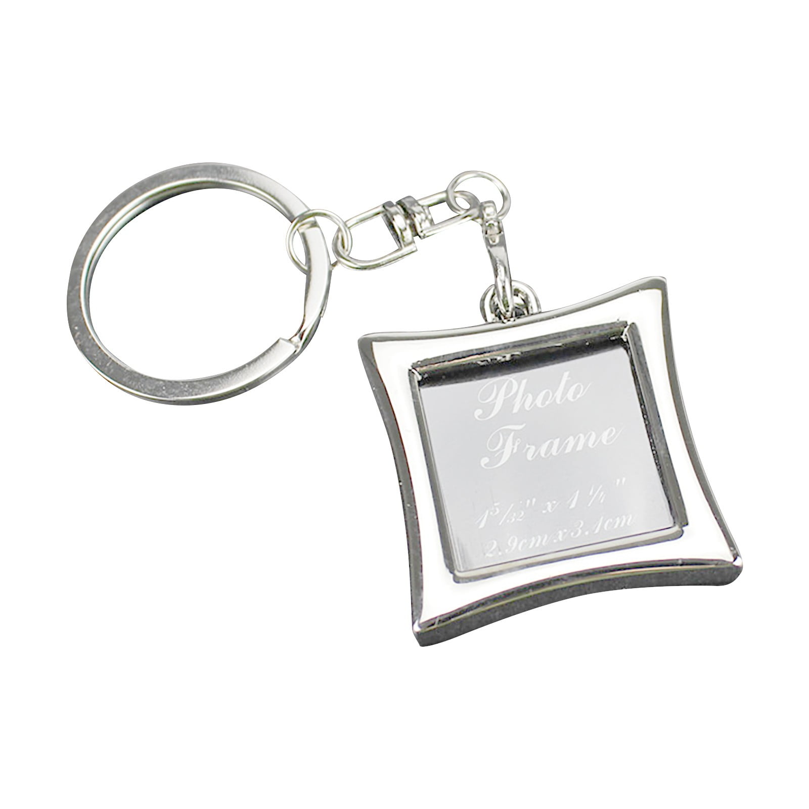 Miyuadkai Keychains Photo Frame Keychain Photo Keychain Couple Love ...