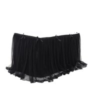 Playbees Luau Hawaiian Grass Table Skirt - 4 Pack - 9 Feet x 29 Inch ...