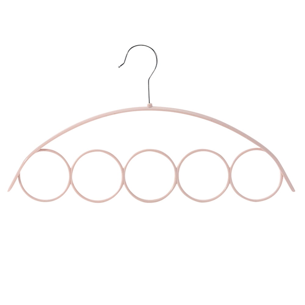 Miyuadkai hangers Shawl Scarf Hanger Belt Tie 5 Ring Rack Organizer ...