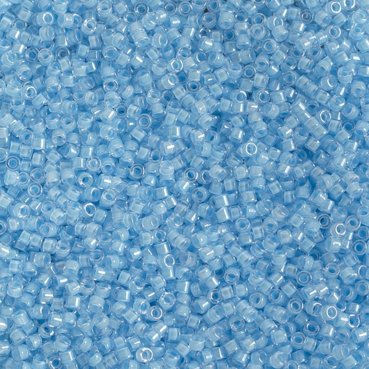 Miyuki 11/0 Delica Beads (5.2g) Ocean Blue Luminous Neon Color DB2039 ...