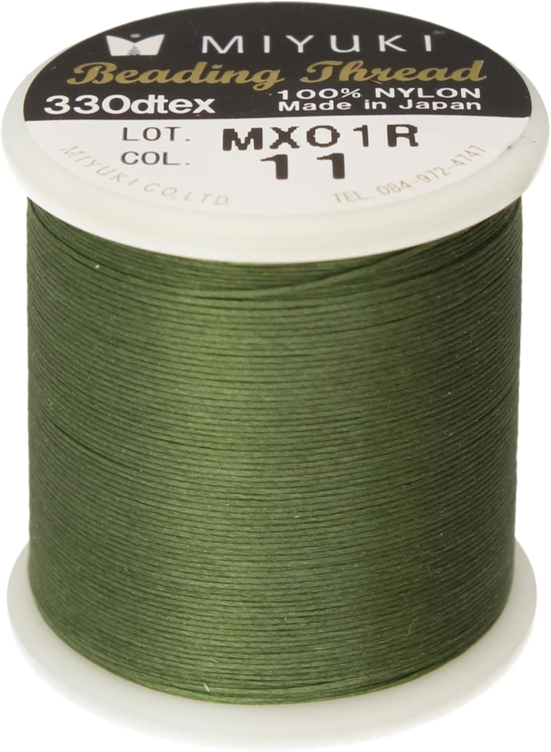 Miyuki Beading Thread – Pre-Waxed Nylon String for Stringing Projects ...