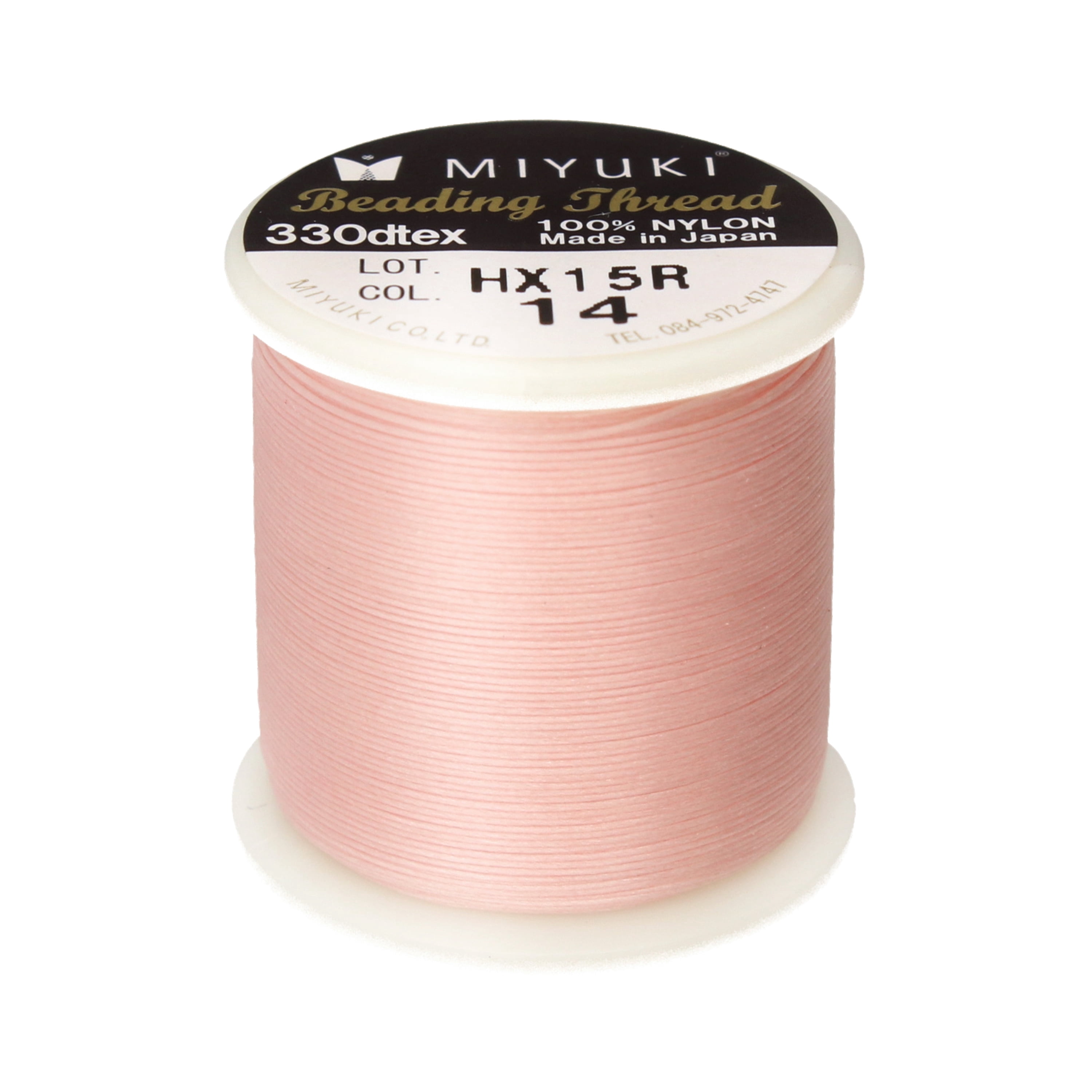 Miyuki Beading Thread – Pre-Waxed Nylon String for Stringing Projects ...