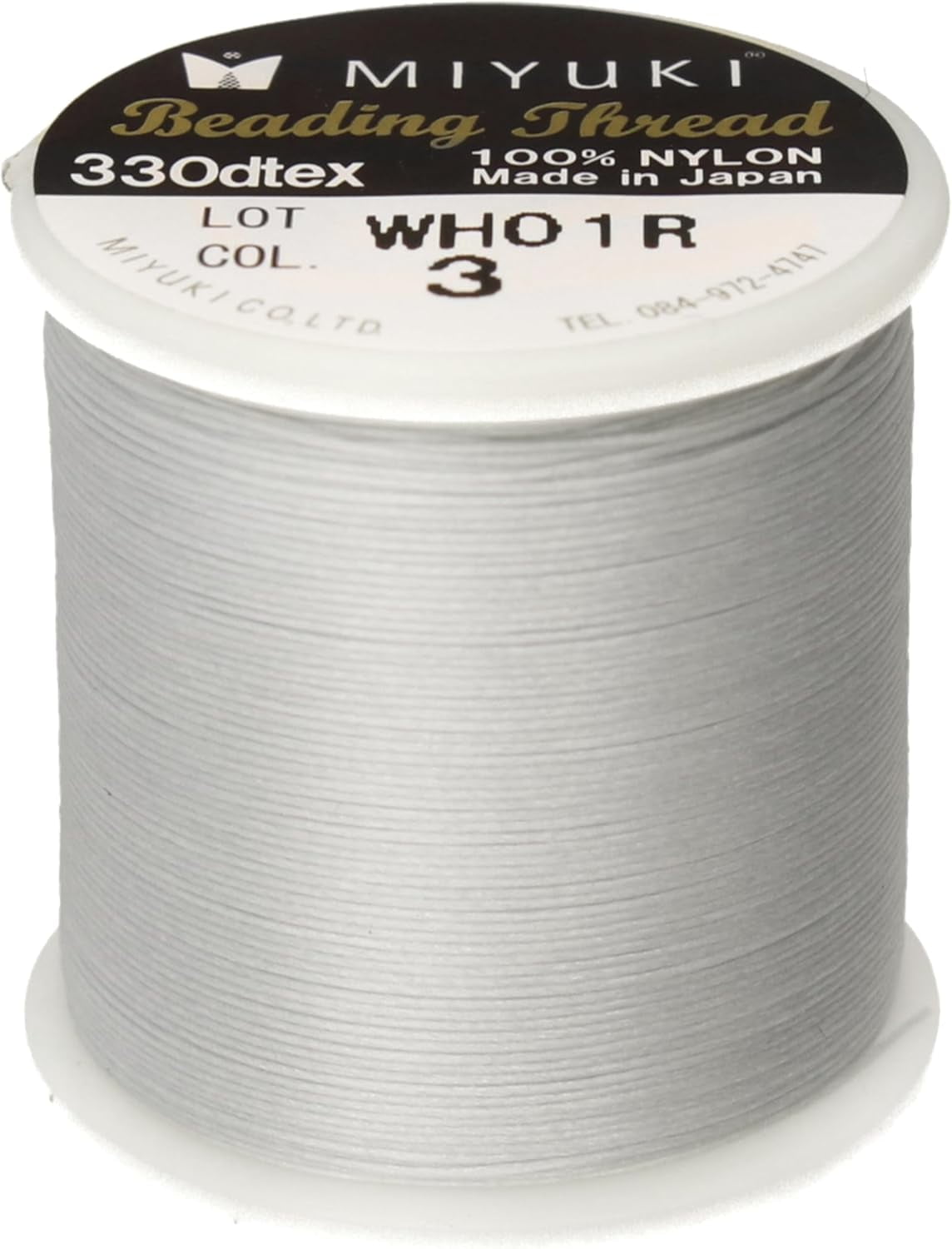 Miyuki Beading Thread – Pre-Waxed Nylon String for Stringing Projects ...