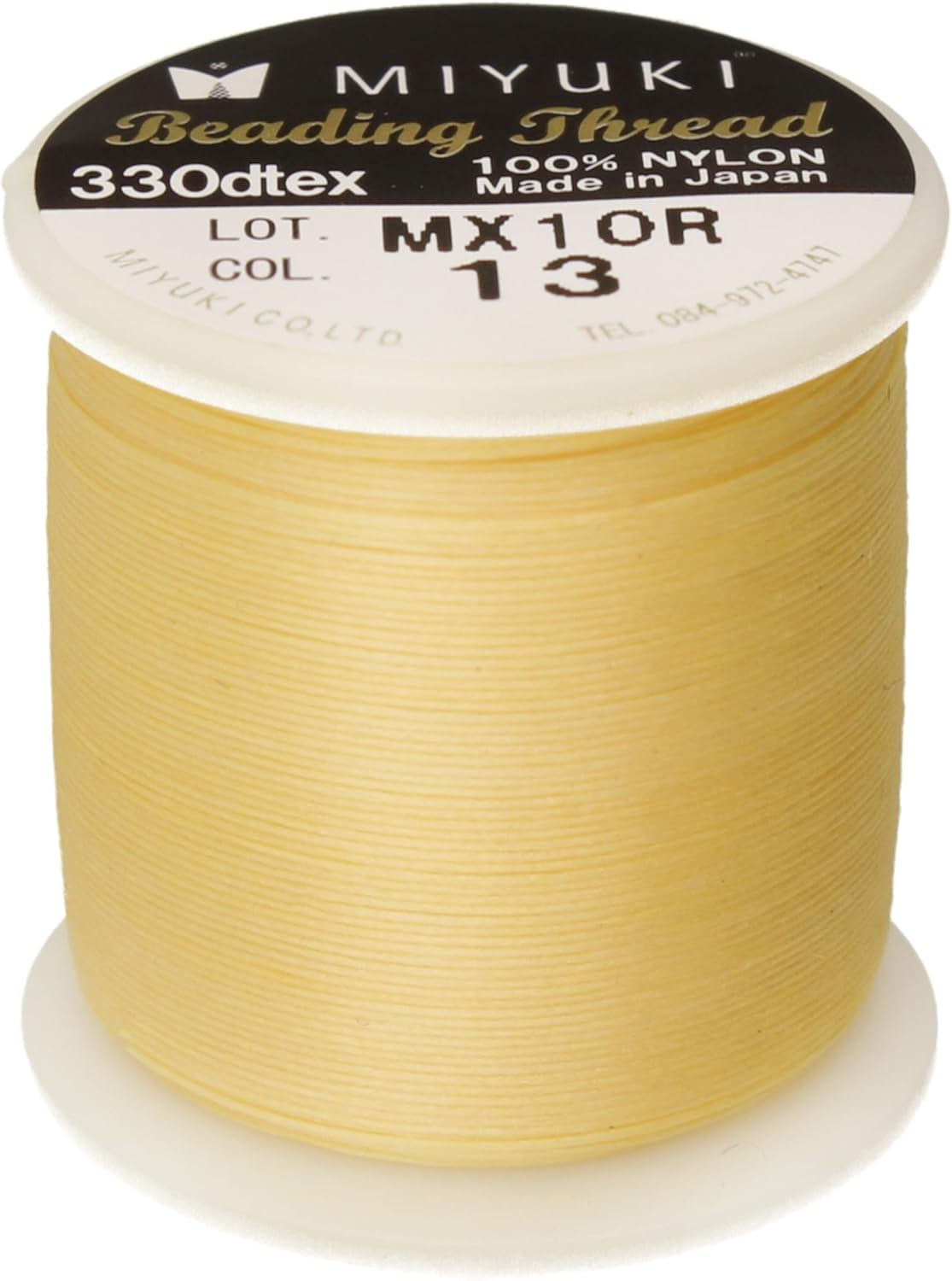 Miyuki Beading Thread – Pre-Waxed Nylon String for Stringing Projects ...