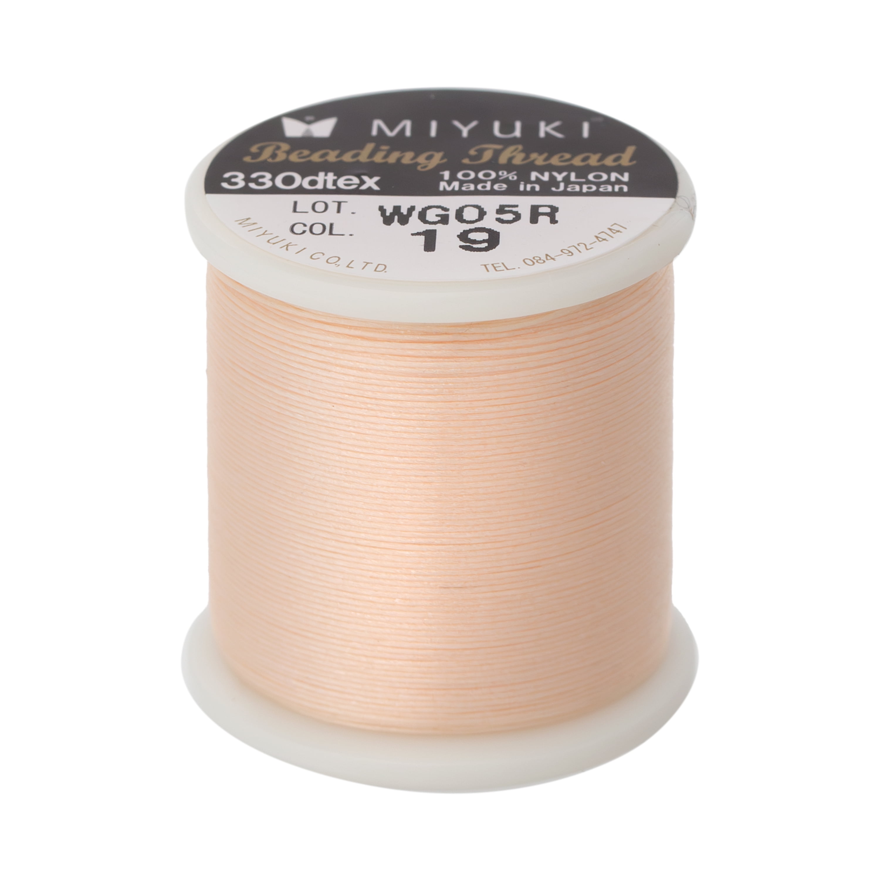 Miyuki Beading Thread – Pre-Waxed Nylon String for Stringing Projects ...