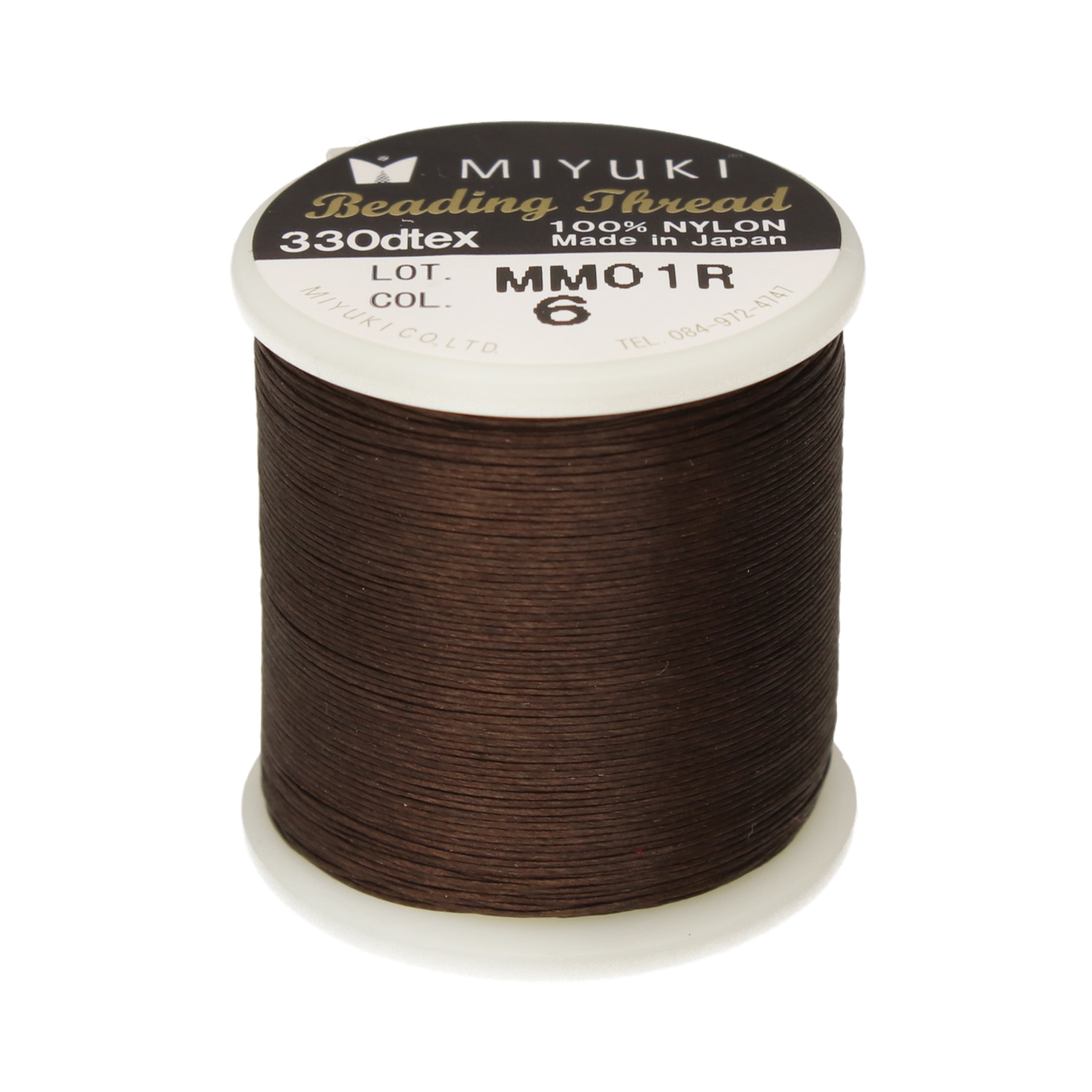 Miyuki Beading Thread – Pre-Waxed Nylon String for Stringing Projects ...