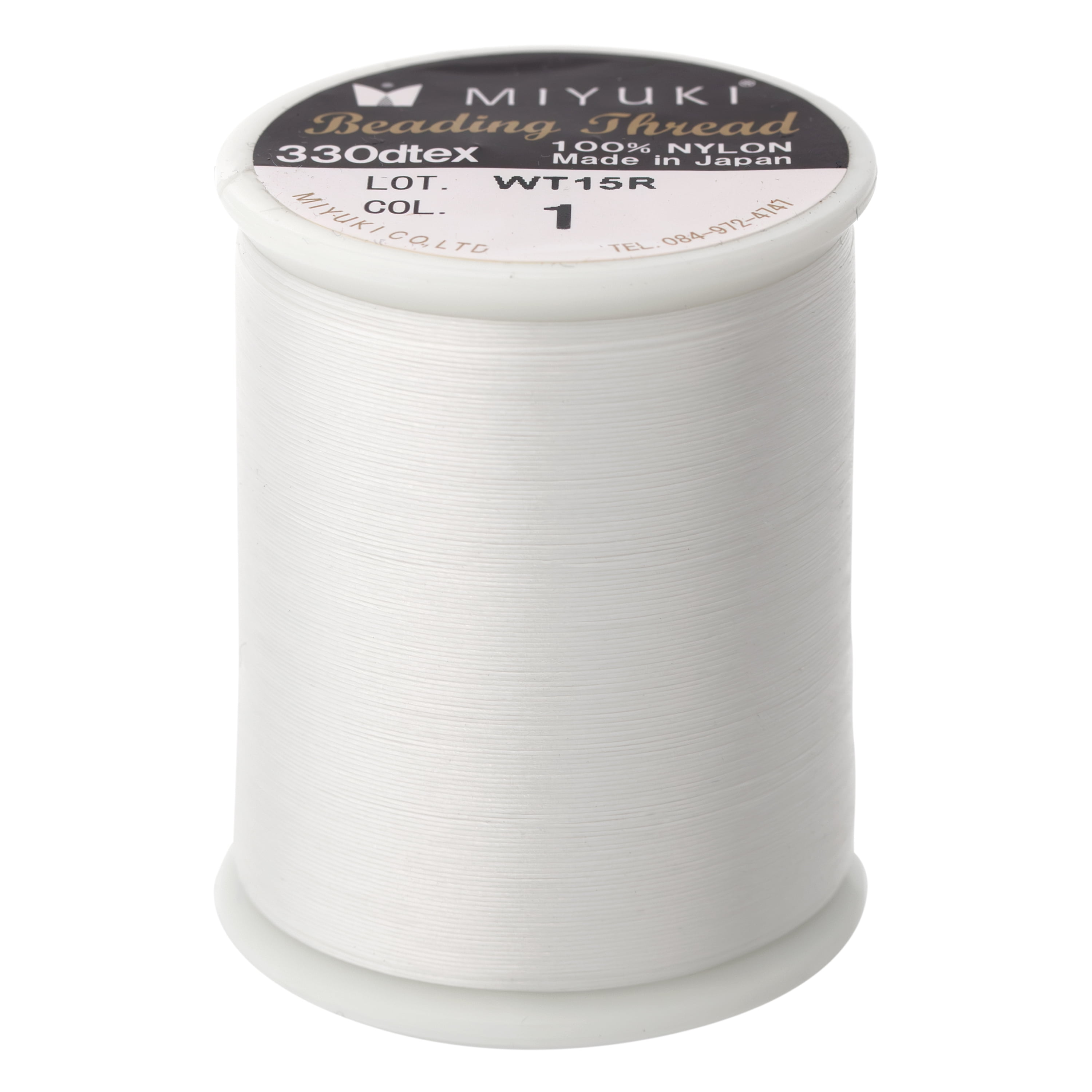 Miyuki Beading Thread – Pre-Waxed Nylon String for Stringing Projects ...