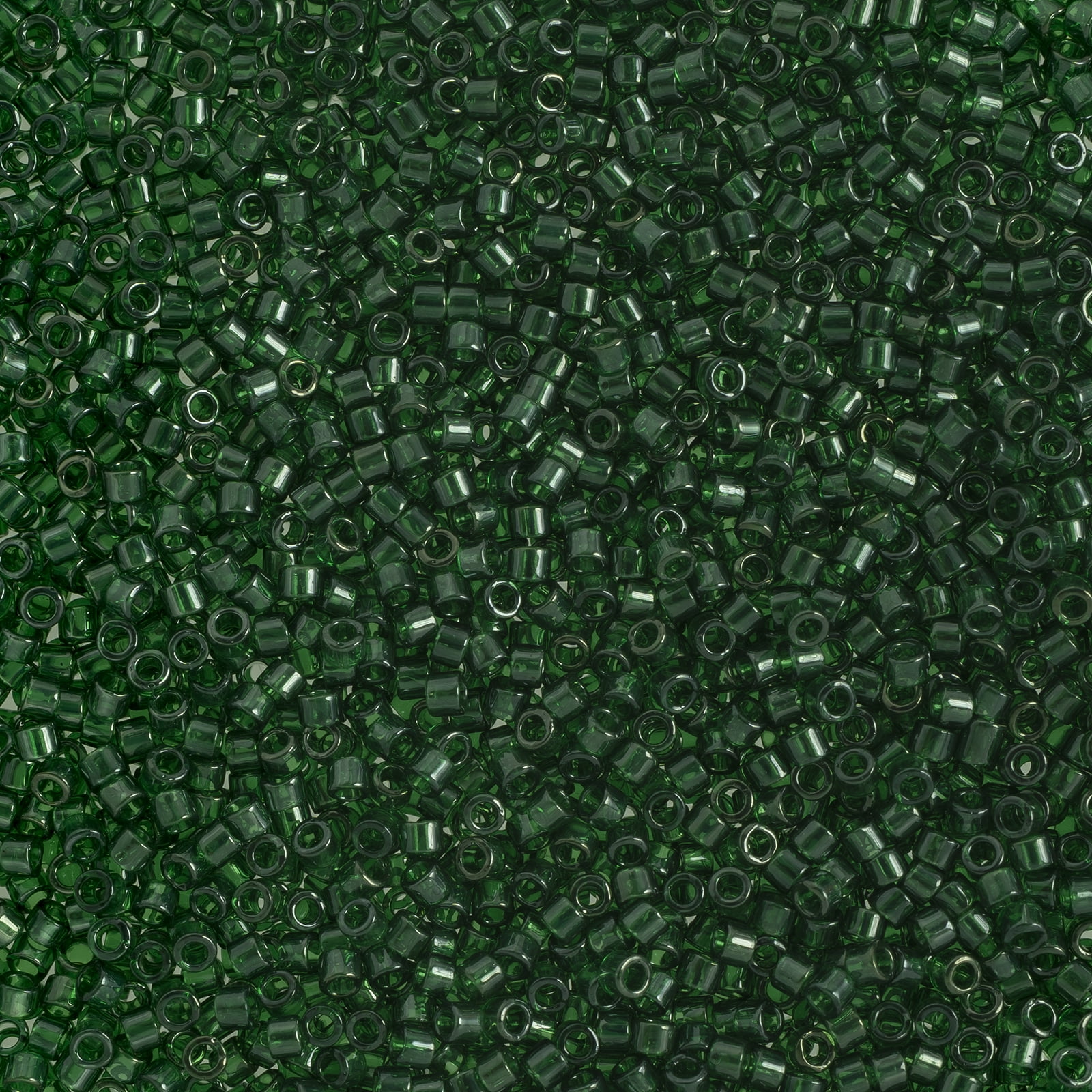Miyuki Delica 11/0 - Emerald Transparent Luster DB1894 - 5.2gms Vial of ...