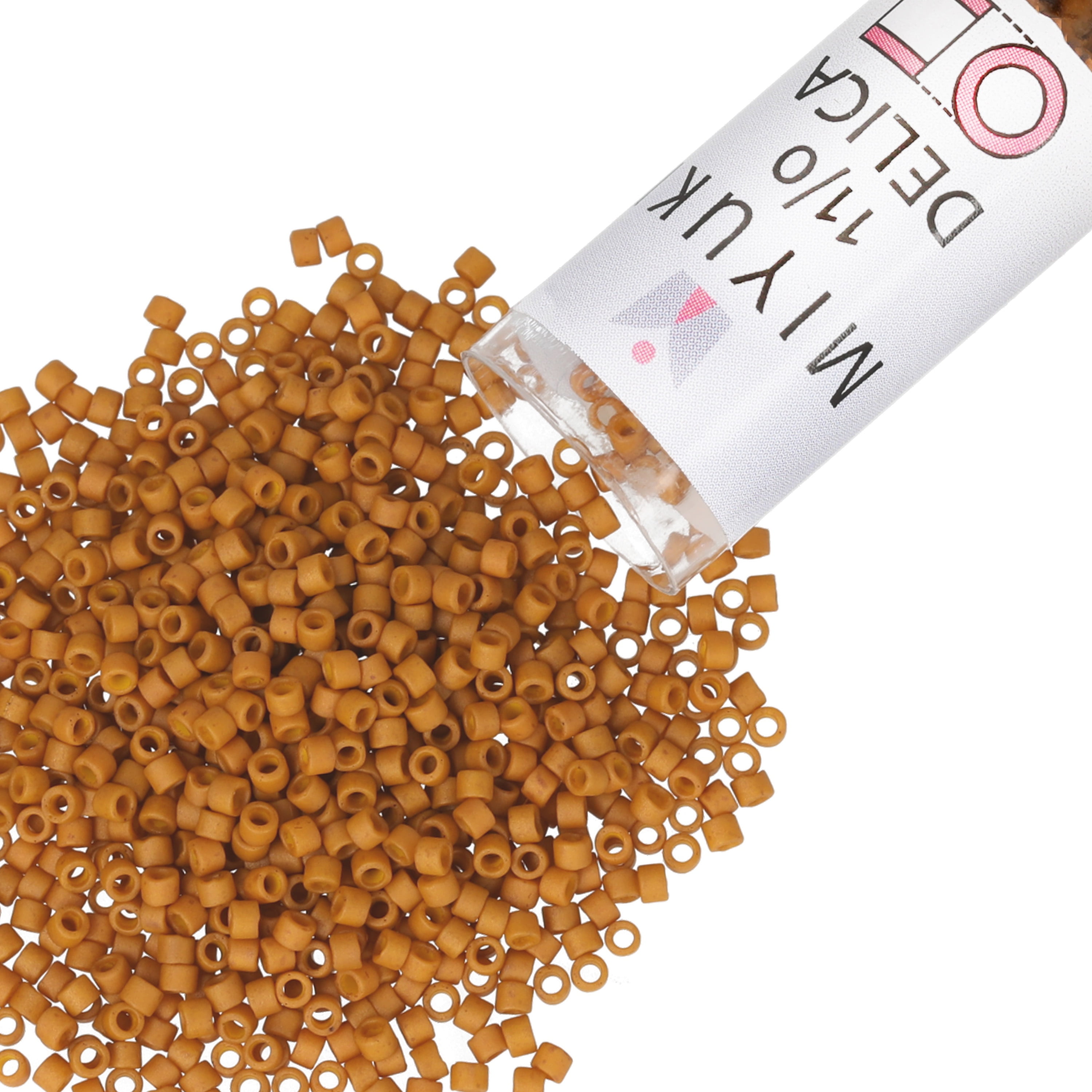 Miyuki Delica Seed Beads – Size 11/0 (1.6 mm), DB2286, Frost Opaque ...