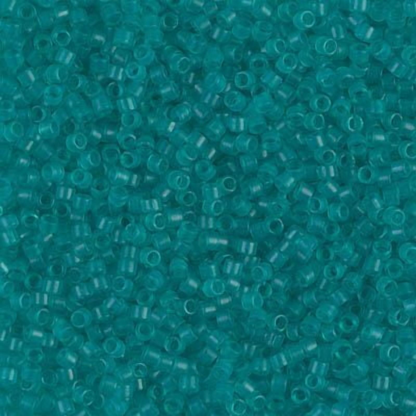 Miyuki Delica Seed Beads DB0786/DB786 11/0 Transparent Teal Semi ...