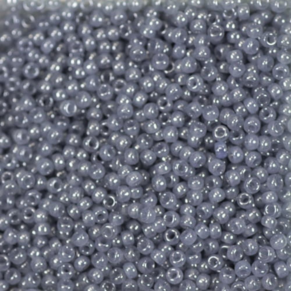Miyuki Glass Seed Beads 11/0 (250g) DB2378 Opaque Light Slate Grey Bead ...