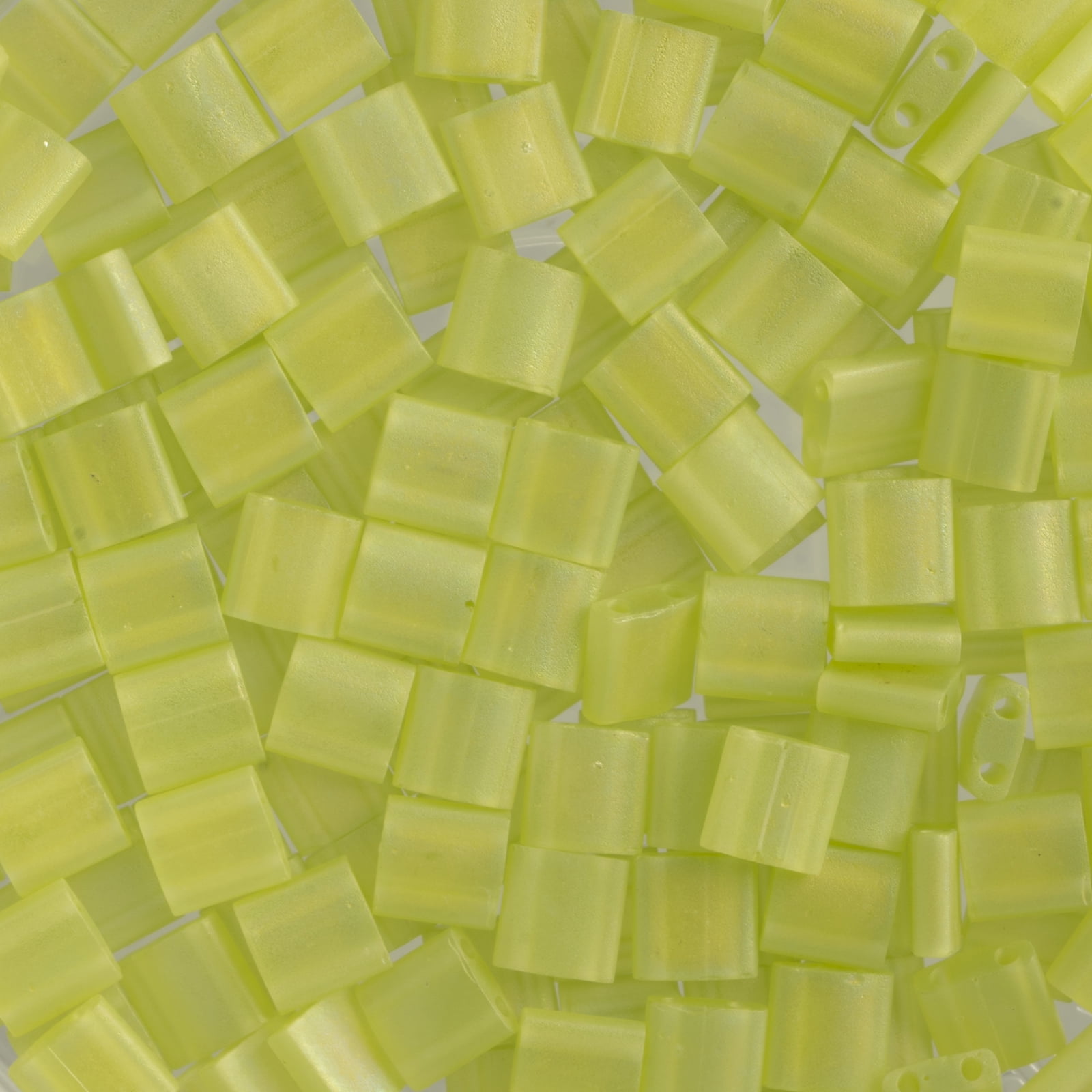 Miyuki TILA 5mm 2-Hole Square Glass Beads TL-143FR Transparent ...