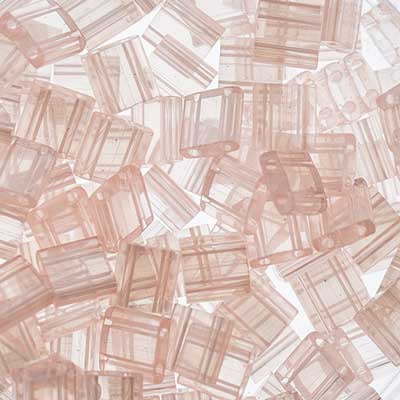 Miyuki TILA 5mm 2-Hole Square Glass Beads TL-365 Transparent Light ...