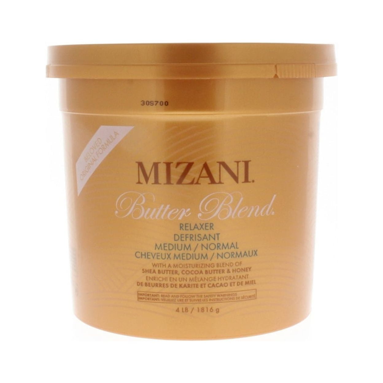 Mizani Butter Blend Relaxer for Medium/Normal Thick Curly Hair, 4lbs ...