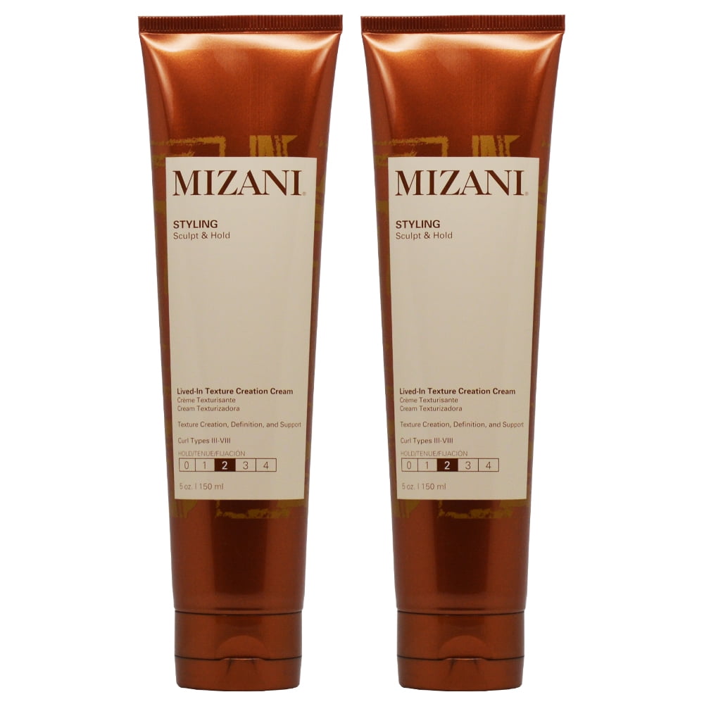 MIZANI Curl Enhancing Lived In Texture Creation Cream 5oz, Pack of 2 ...