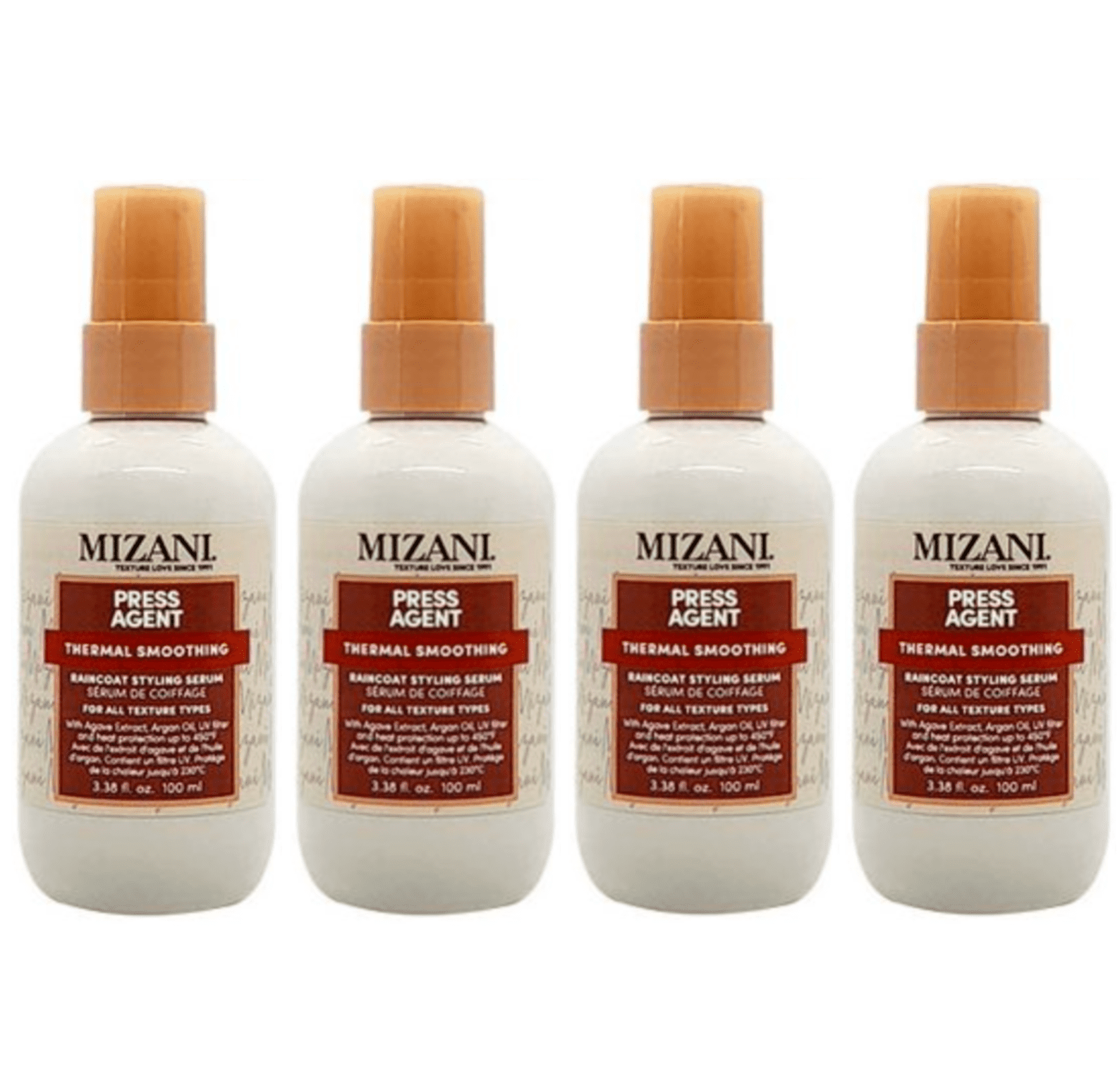 Mizani Press Agent Anti-Humidity Hair Treatment, Thermal Smoothing ...