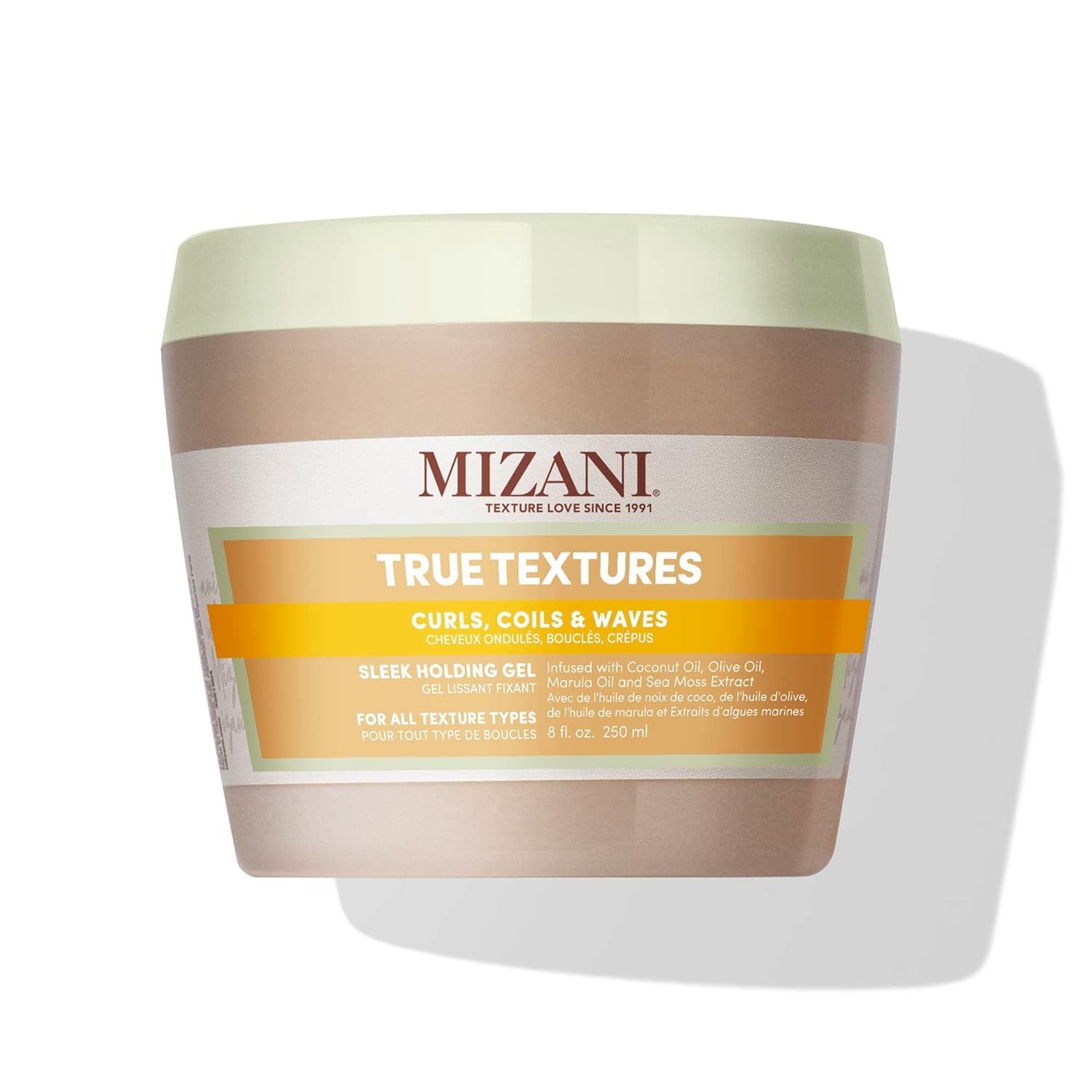 MIZANI True Textures Curls, Coils, Waves Sleek Holding Gel, 8 oz ...