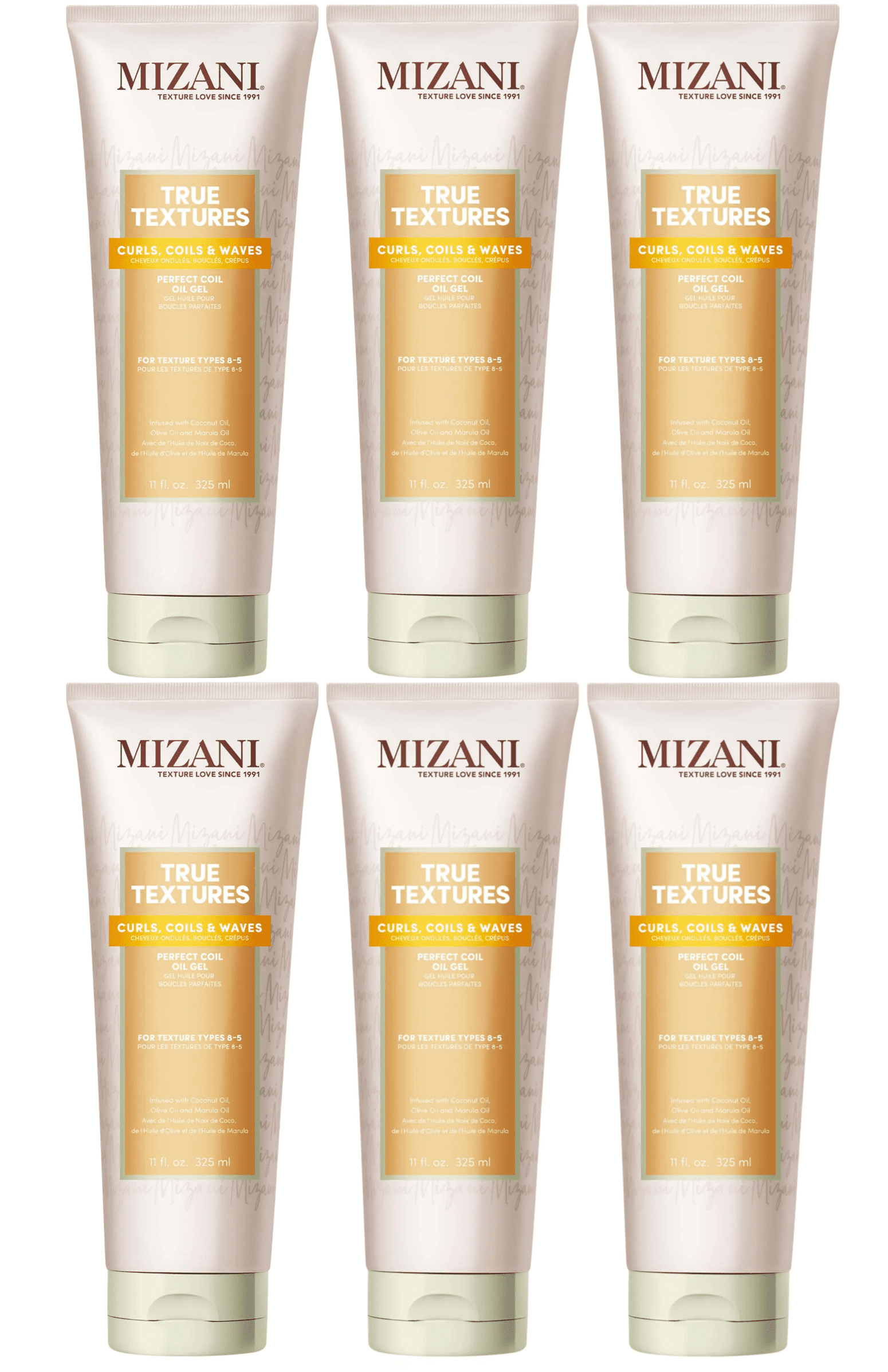 Mizani True Textures Perfect Coil Oil Hair Gel 11Oz (Pack Of 6 ...