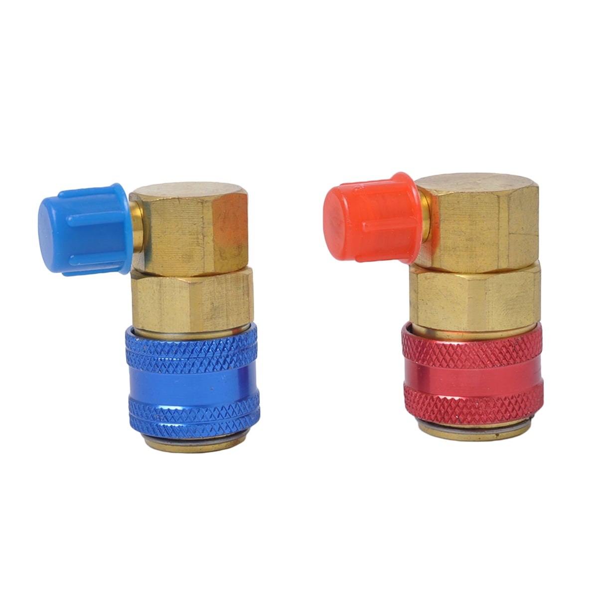 Mizh 1 Pair R134A Quick Connector Adapter Coupler Auto Manifold Gauge ...