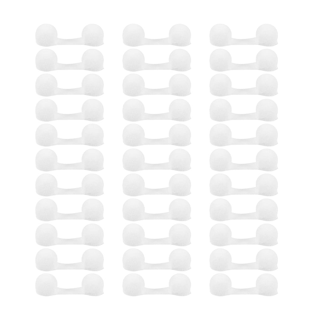 Mizh 100pcs Disposable Nose Plug Sponge Nose Filter Plug Invisible ...