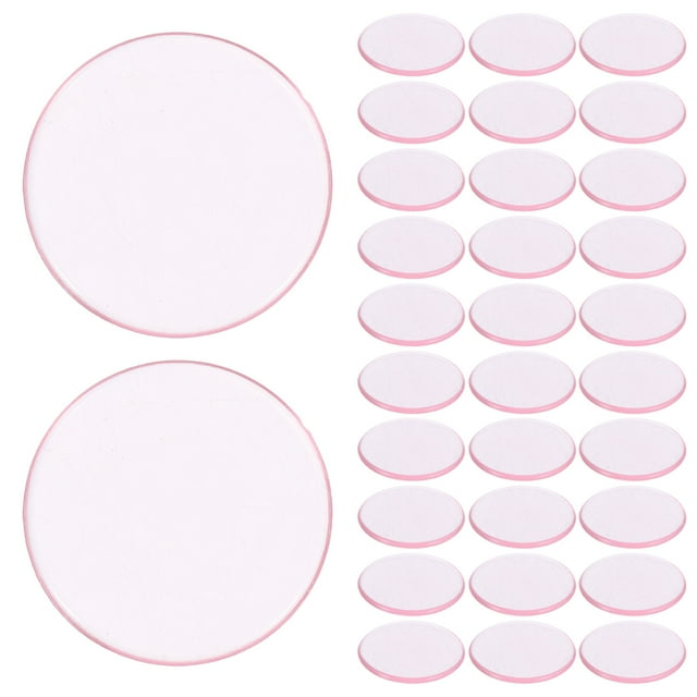 Mizh 100pcs Translucent Bingo Markers Bingo Supplies Plastic Bingo ...