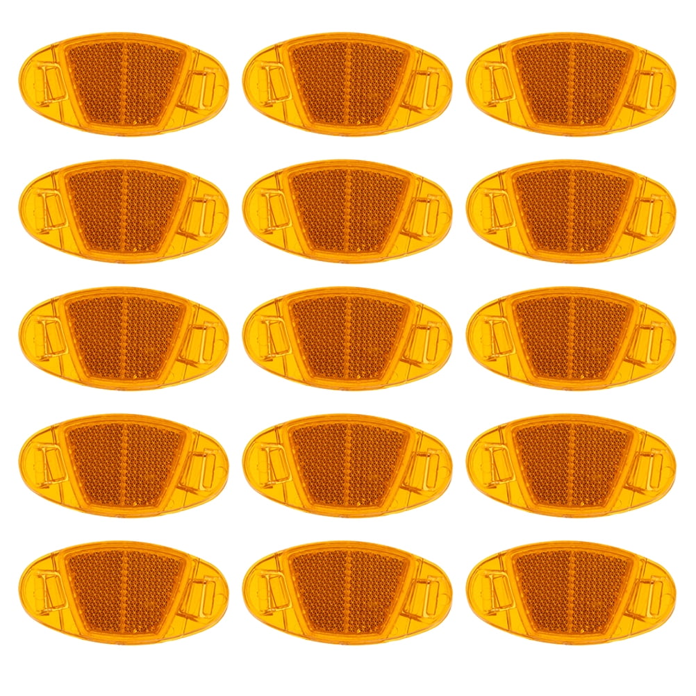 Mizh 16Pcs Bike Reflector Kit Reflectors Night Safety Warning ...
